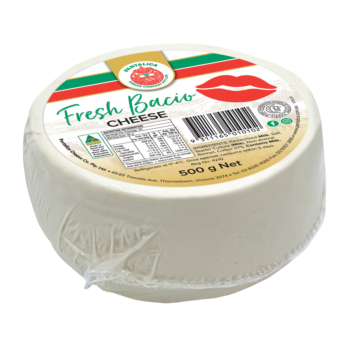 Fresh Bacio Cheese 500g