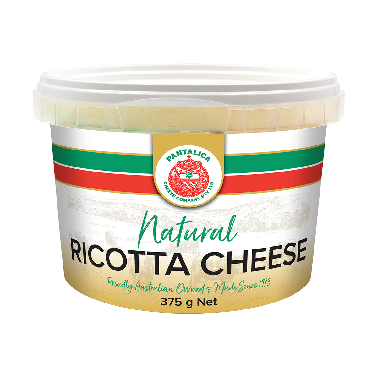 Natural Ricotta Cheese 375g