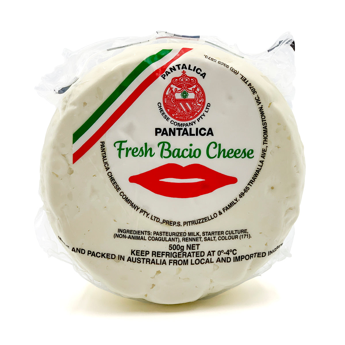 Bacio Cheese 500g – Pantalica Cheese